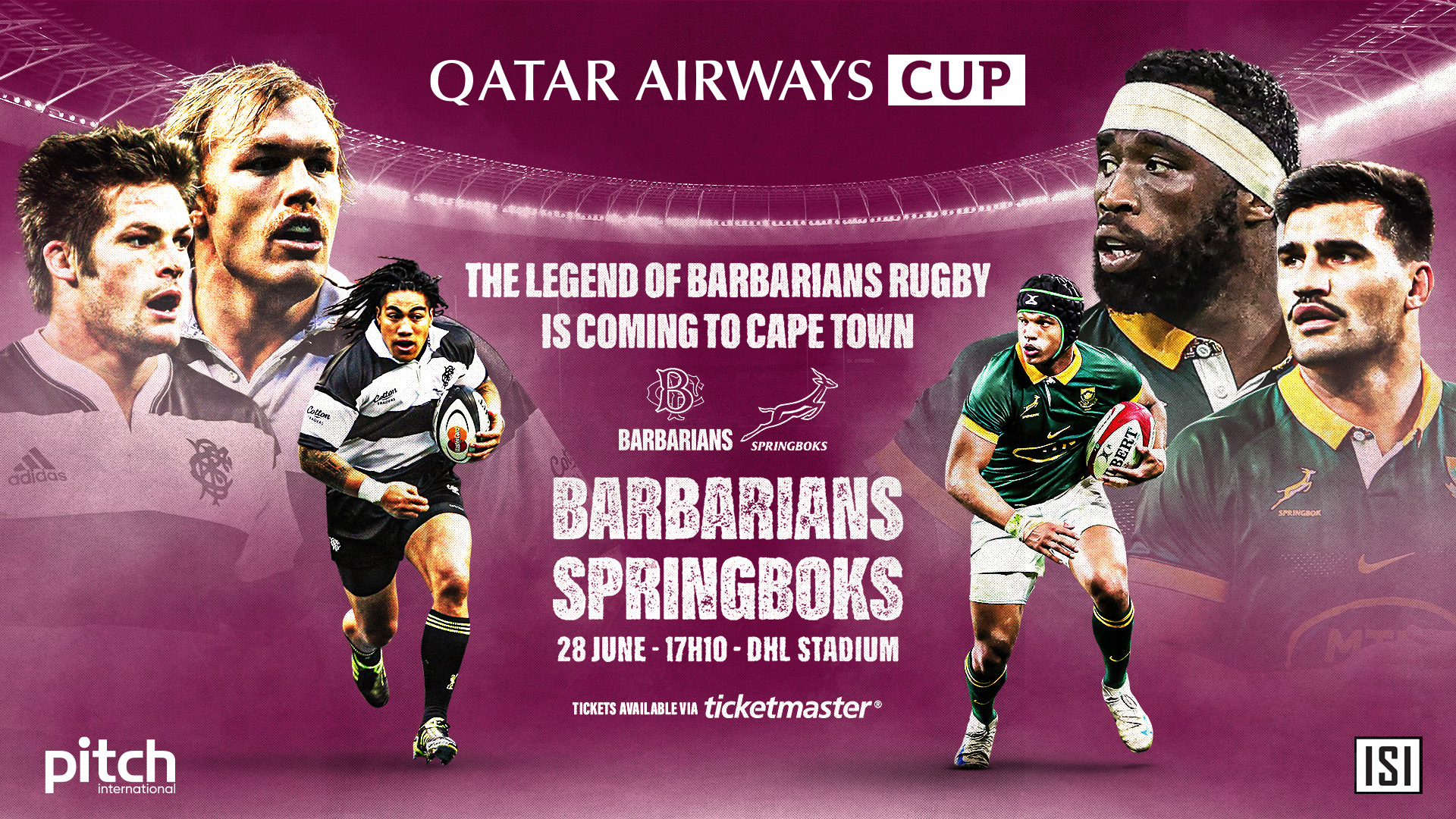 Cape Town Calling: Springboks to Face Barbarians FC in 3rd Edition of the Qatar Airways Cup ...